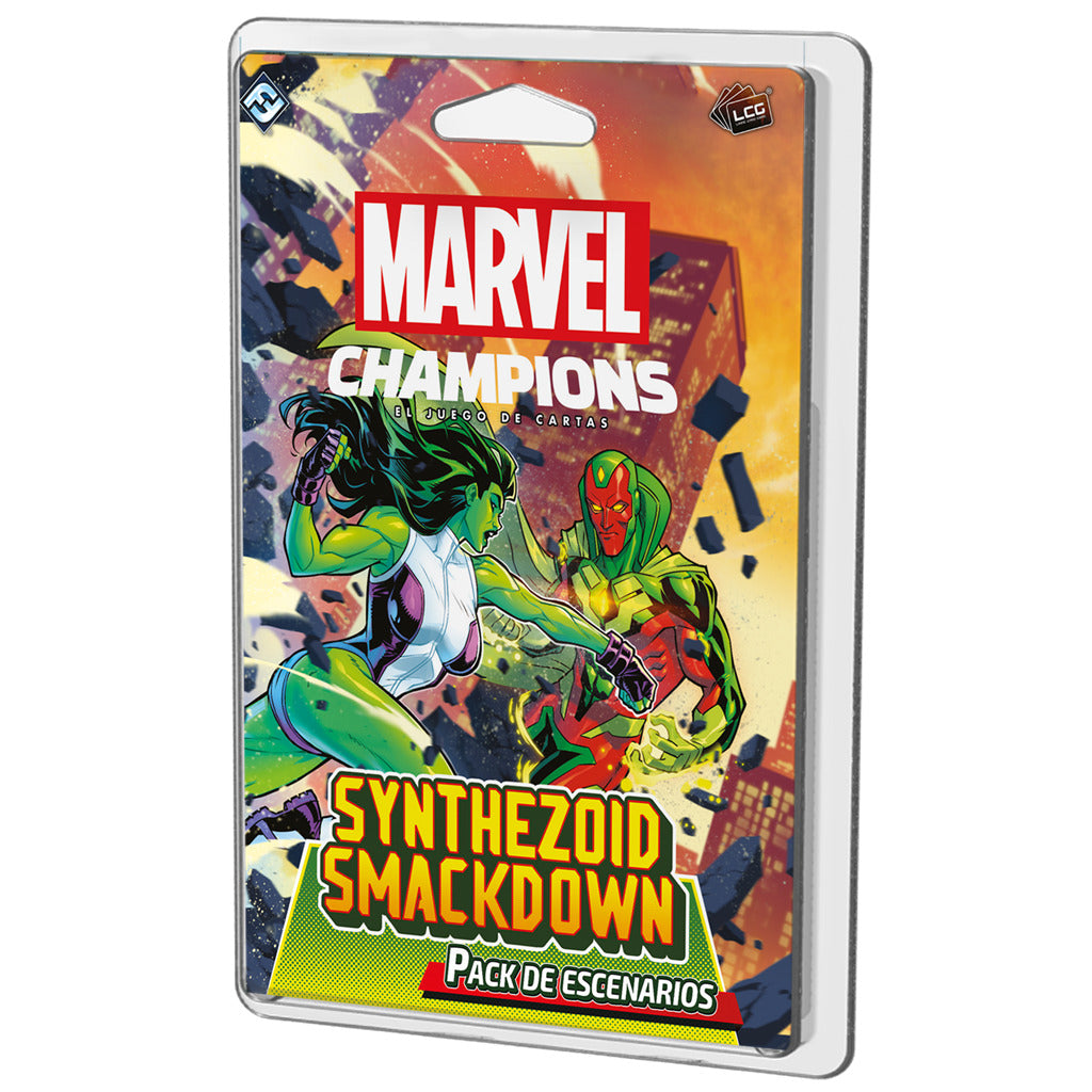 MARVEL CHAMPIONS - SYNTHEZOID SMACKDOWN SCENARIO PACK – El Patio Geek