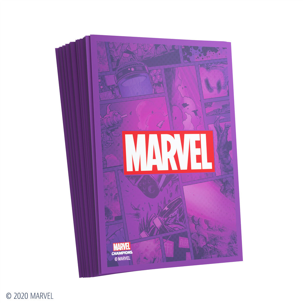 GG ART SLEEVES MARVEL CHAMPIONS - MARVEL PURPLE – El Patio Geek