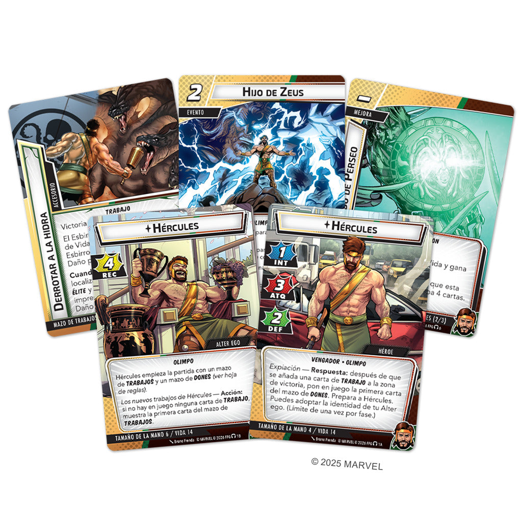 MARVEL CHAMPIONS THE CARD GAME - HERCULES HERO PACK – El Patio Geek